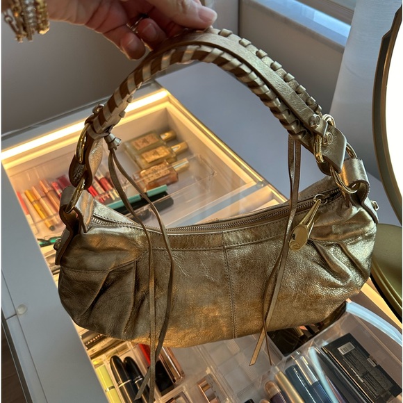 Francesco Biasia | Bags | Francesco Biasia Gold Shoulder Bag | Poshmark